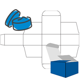 Custom Printed Large Cream Box | Cosmetic Cream Packaging | Folding ...