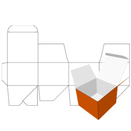 Custom Printed Auto Bottom with Slit Lock | Product Boxes | Folding ...